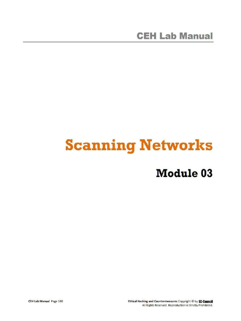 03 Scanning | PDF