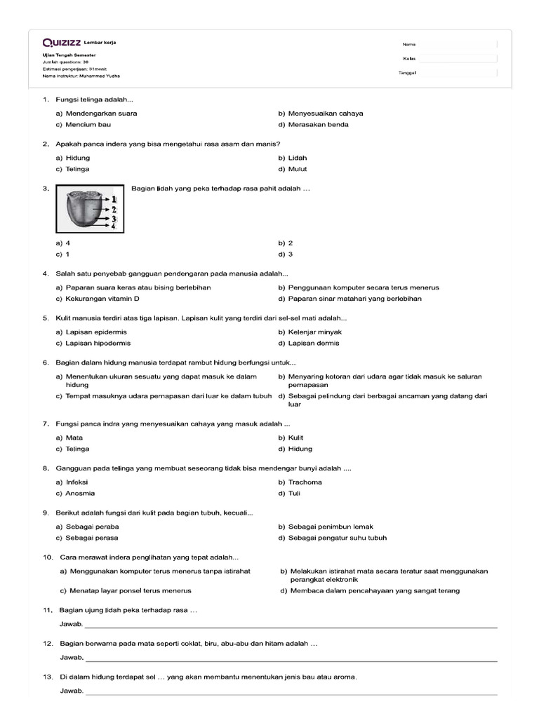 STS_IPAS_Kelas 4 | PDF