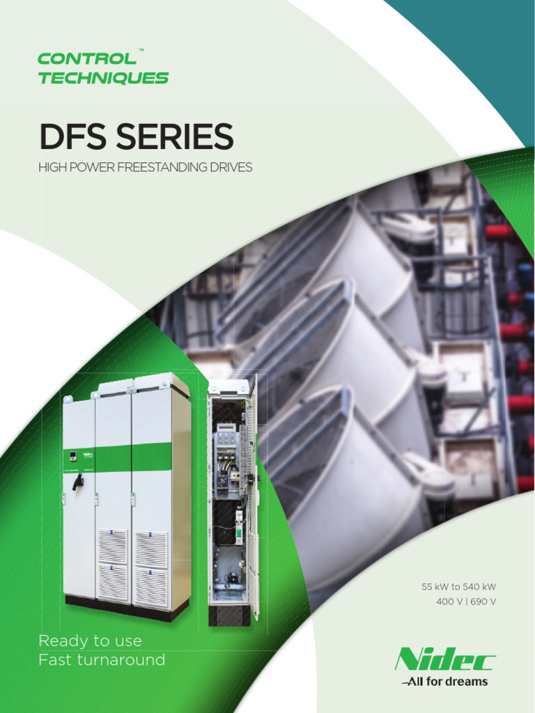 Unidrive-DFS-free-standing-drives-broszura-1-ENG | PDF | Alternating Current | Rectifier