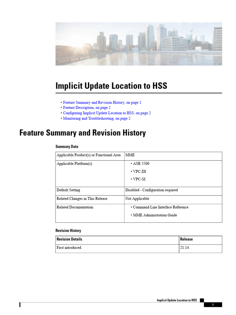 Configuring Implicit ULR to HSS | PDF | Computing | Software