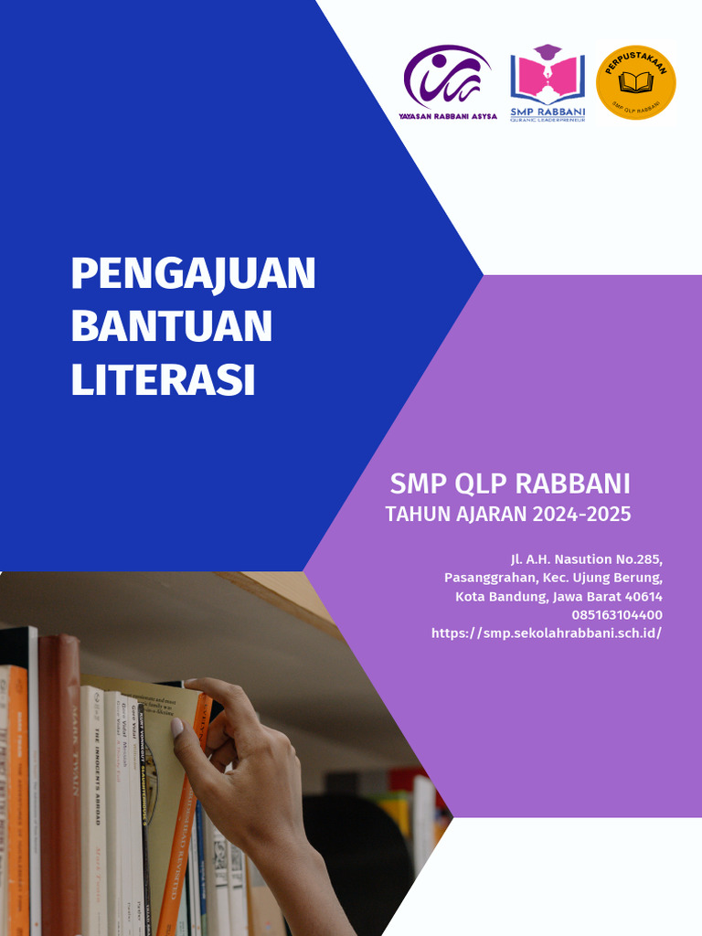 Proposal Literasi SMP QLP Rabbani | PDF