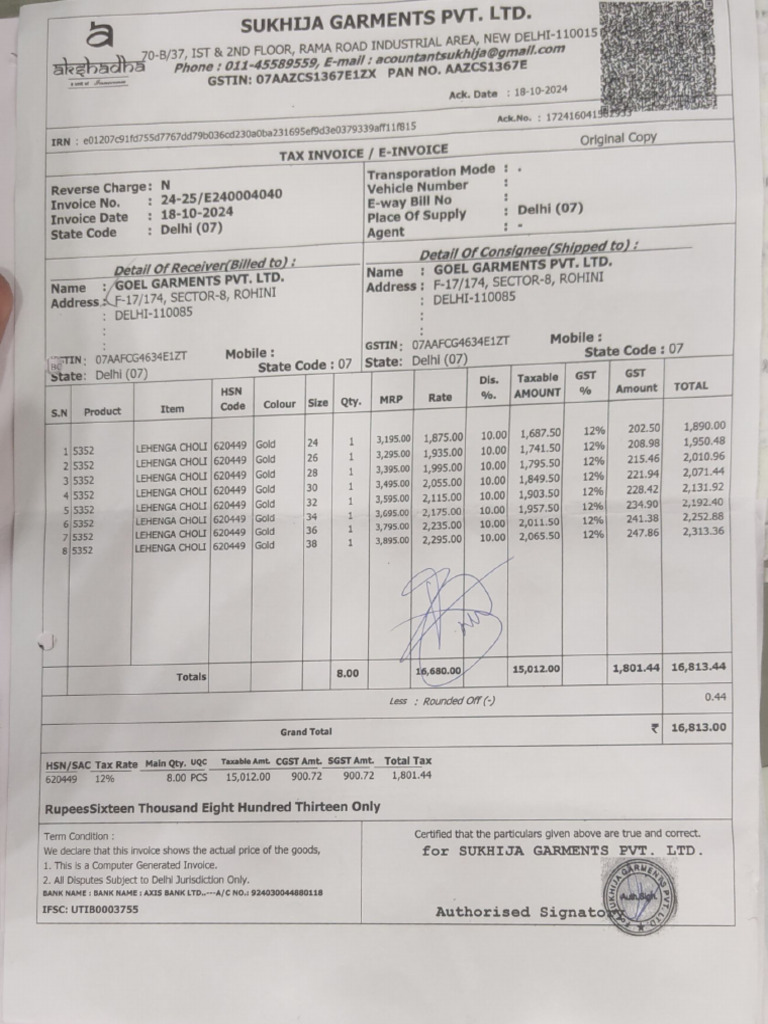 GGPL Sukhija 4040 Oct 2024 | PDF
