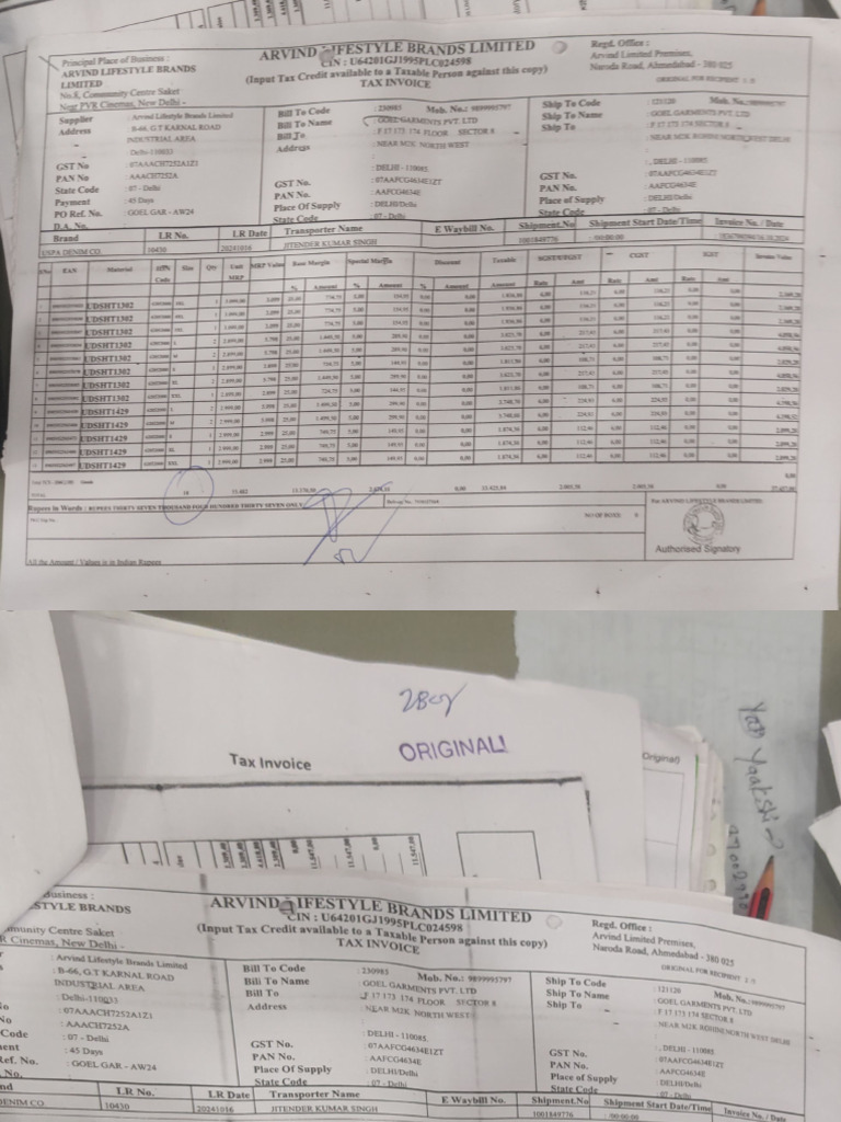 GGPL Arvind 9394 OCT 2024 | PDF