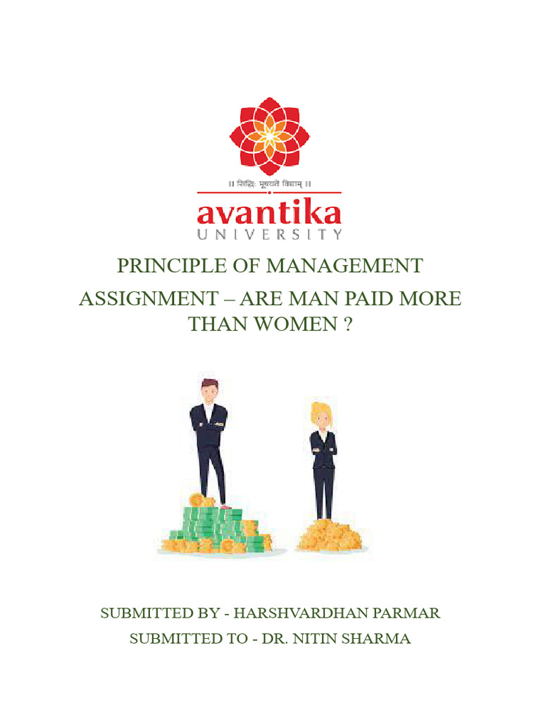 HARSHVARDHAN PARMAR - MEN PAID MORE THAN WOMEN | PDF