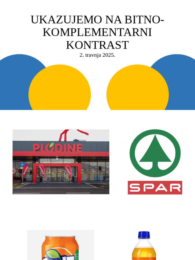 KOMPLEMENTARNI KONTRAST | PDF