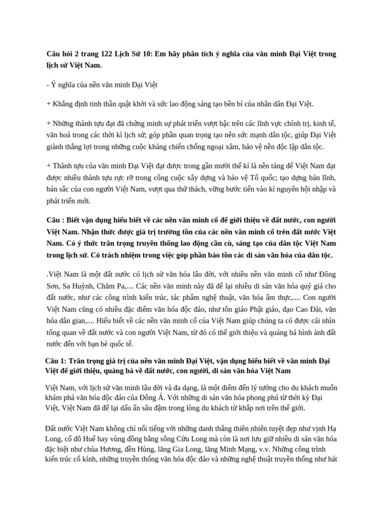 Lịch sử hkII | PDF