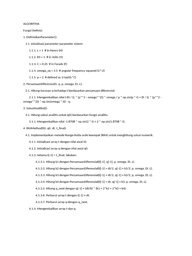 Algoritma Case2 | PDF