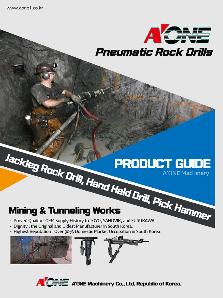 Aone Cataloge (Jack Hammer) | PDF | Drill | Engines