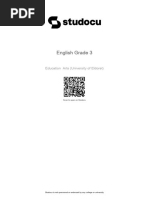 Crla Grade 3 Reading Materials English | PDF