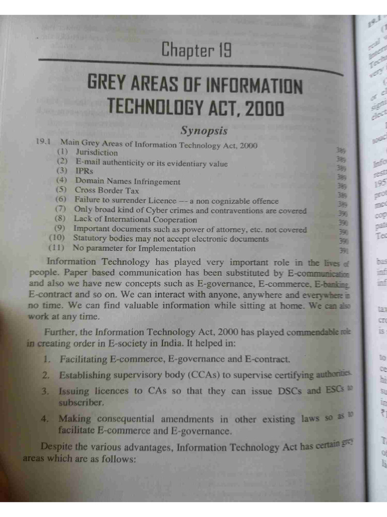 Unit E Topic 3 - RTI & IT Offences | PDF