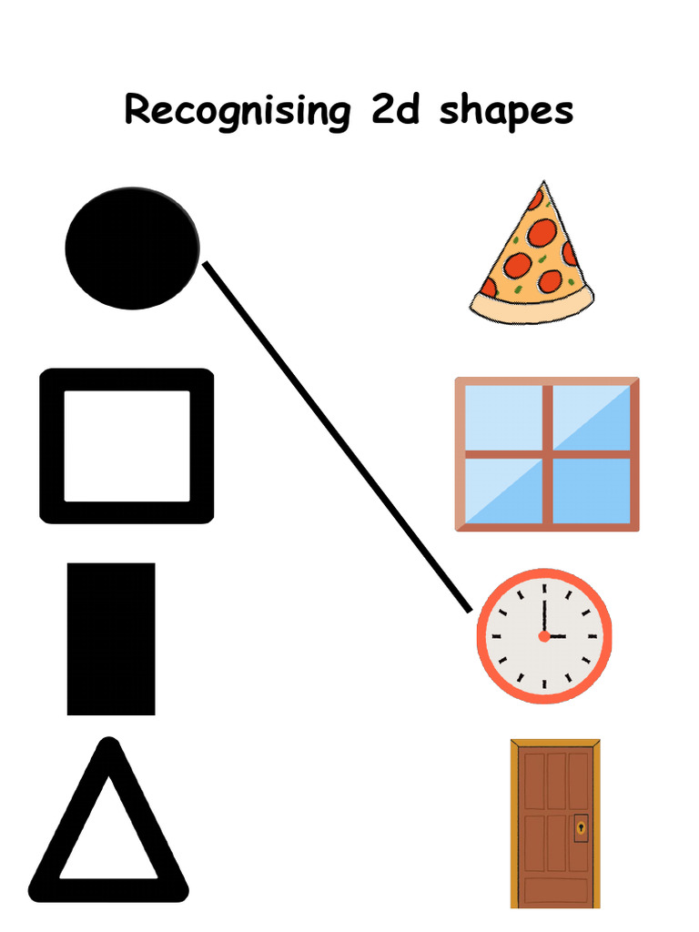 Recognising 2d & 3d shapes | PDF