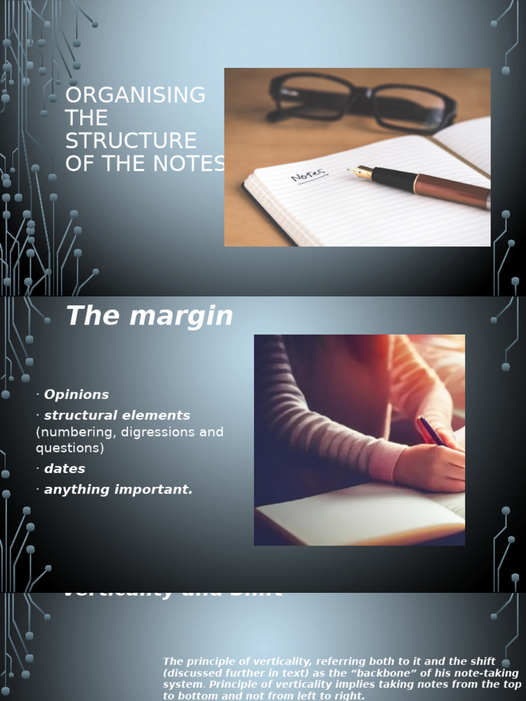 Organising The Structure of The Notes | PDF | Cognitive Science | Human ...