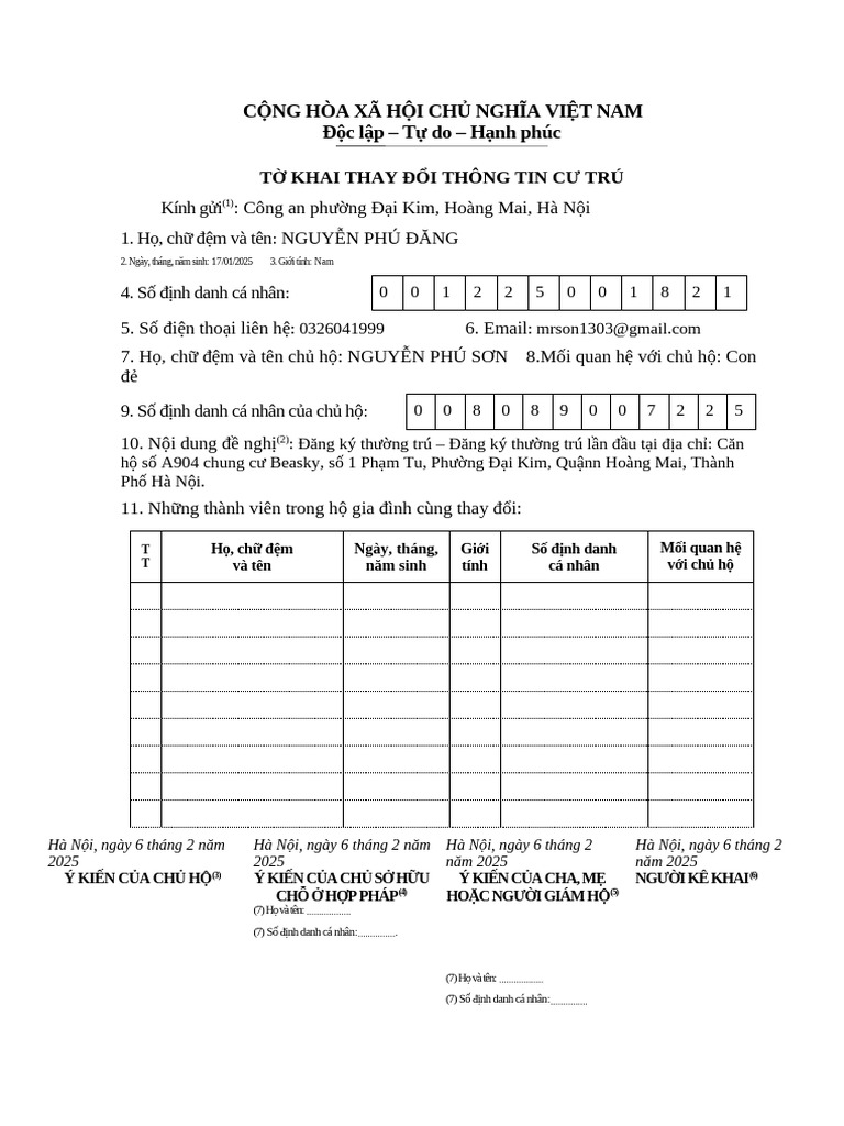 CT01 Thông Tư 66 BCA | PDF