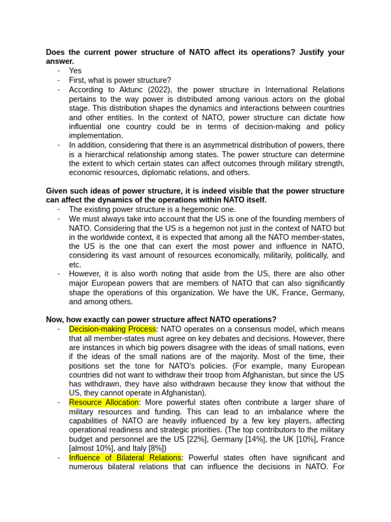 PSM 7. Manuscript For Report Assignment | PDF | Nato | International Security Assistance Force