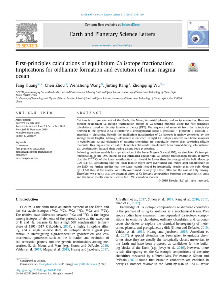 2019-First-principles Calculations of Equilibrium CA Isotope ...