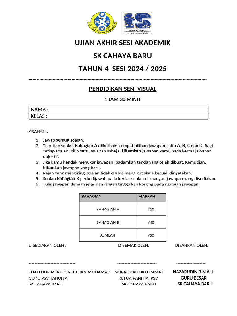 Cover Psv Uasa | PDF