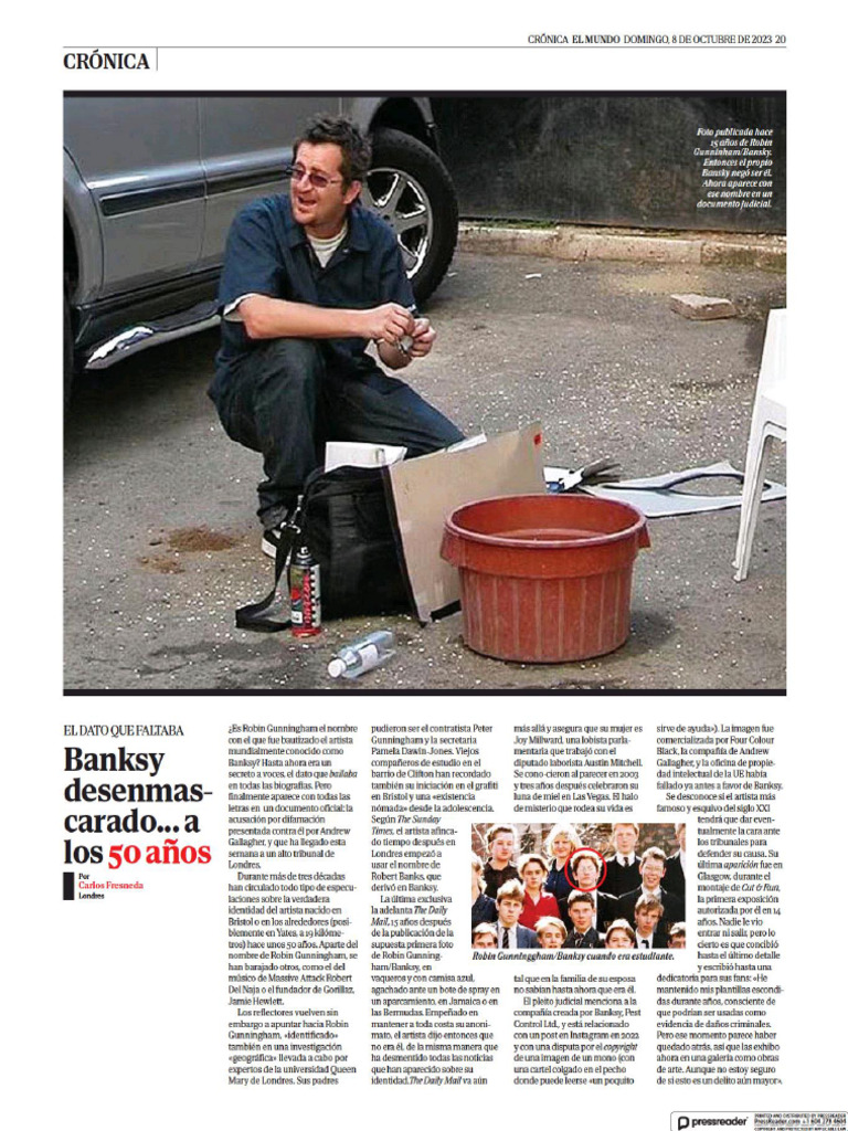 Banksy 50 Años | PDF