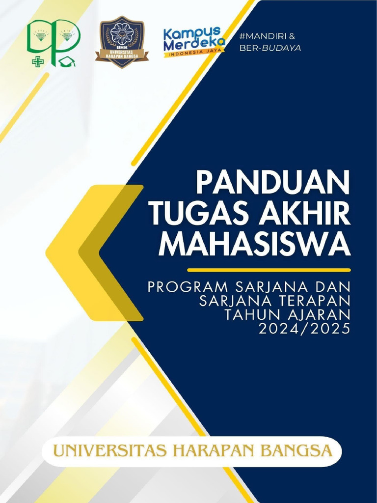 Panduan Penyusunan Tugas Akhir Program Sarjana Dan Sarjana Terapan TA 2024-2025 Revisi Final (1 ...