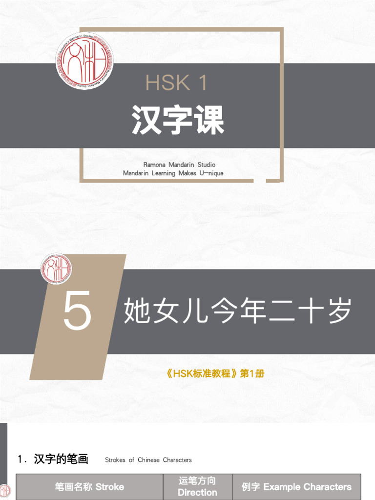 HSK1 5 | PDF
