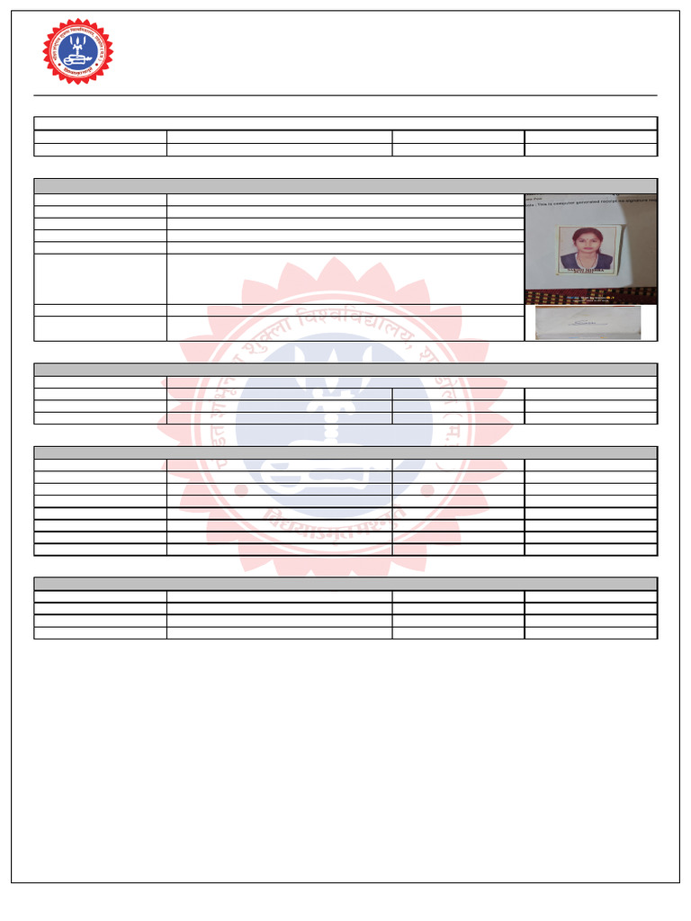 Exam Payment Receipt | PDF