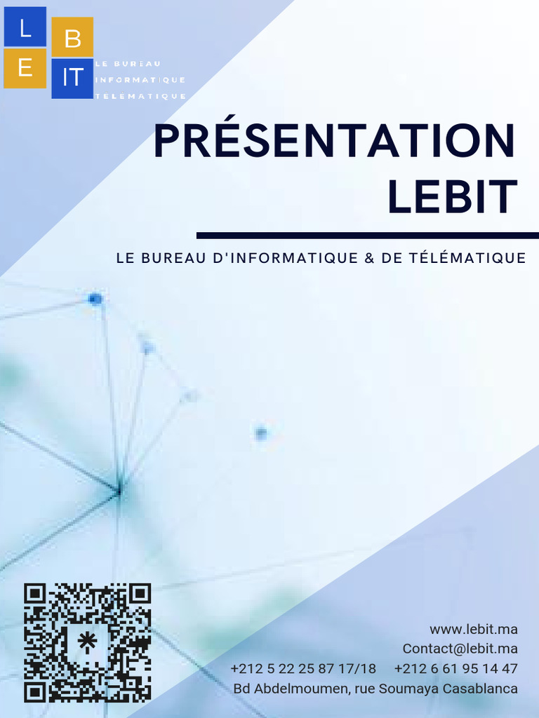 Solutions Informatiques et Télématiques LEBIT | PDF | Biométrie ...