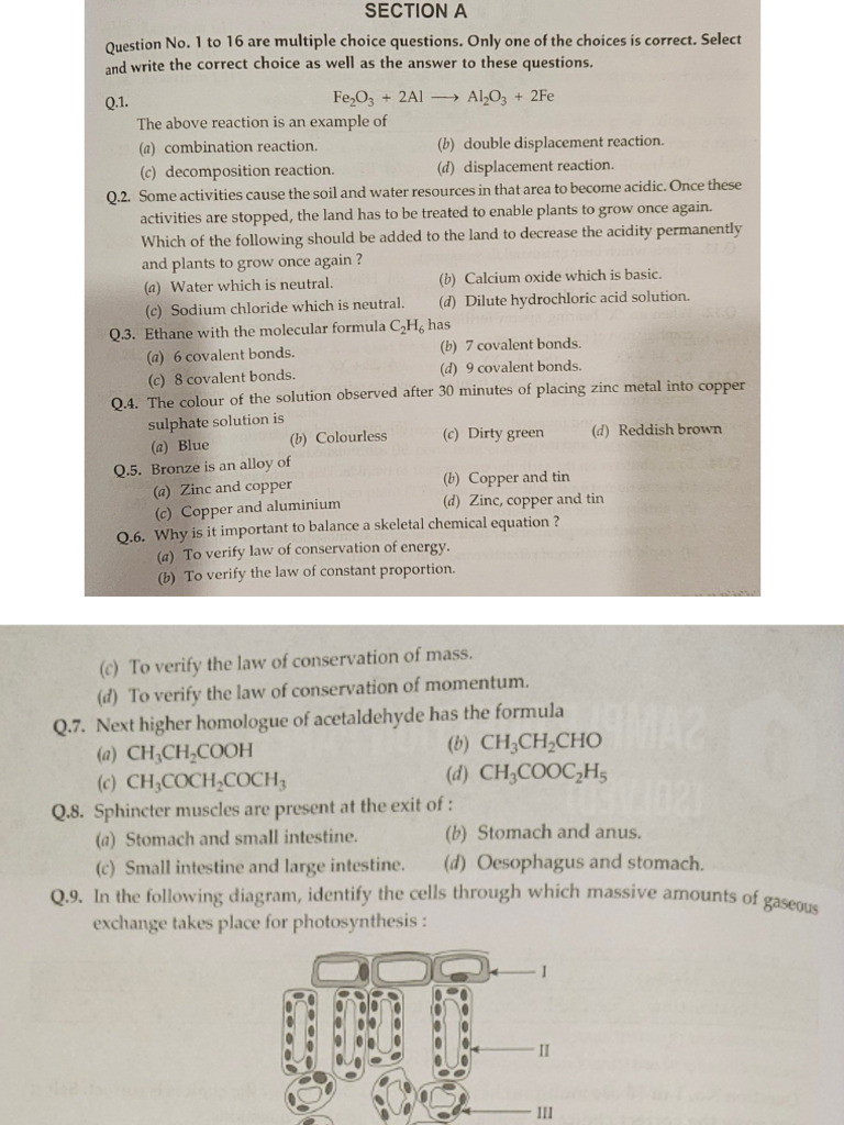 Sciencepaper 1 Pdf