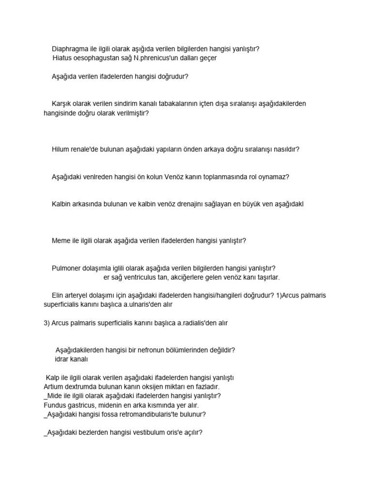 Anatomi 1 Laaaa | PDF