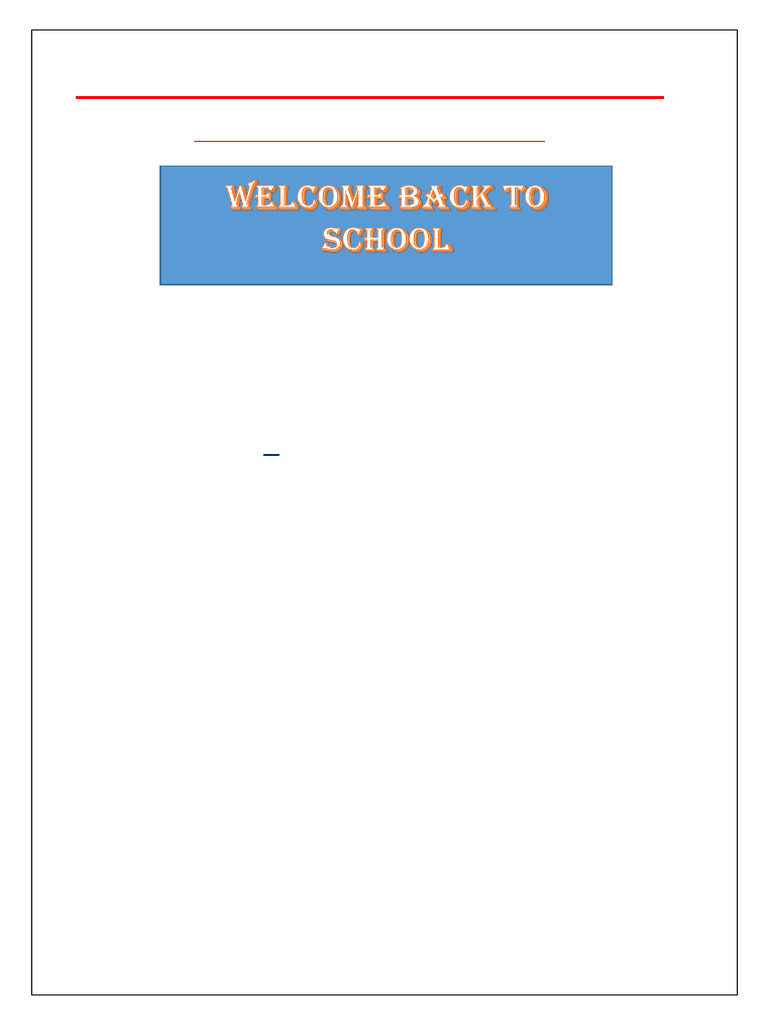 School Re-Opening Notice 2025-26 | PDF