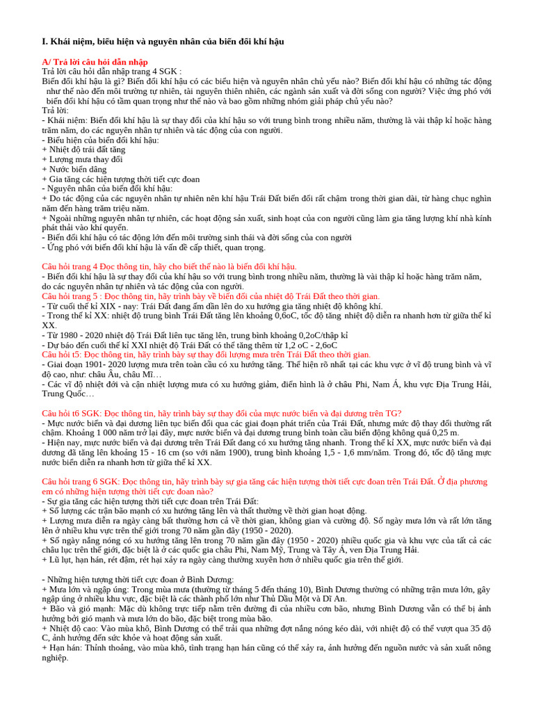 Chuyen de 1 - Phan 1 | PDF