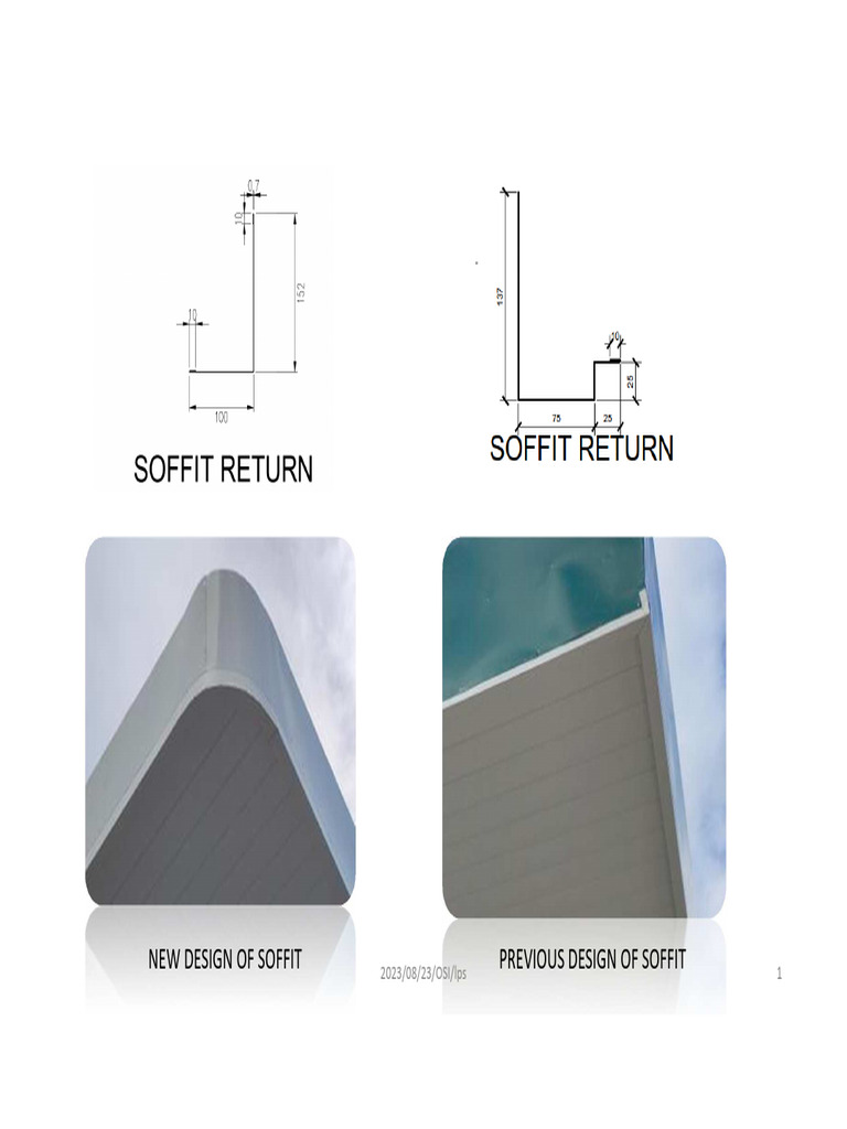 Tubular Soffit Return | PDF