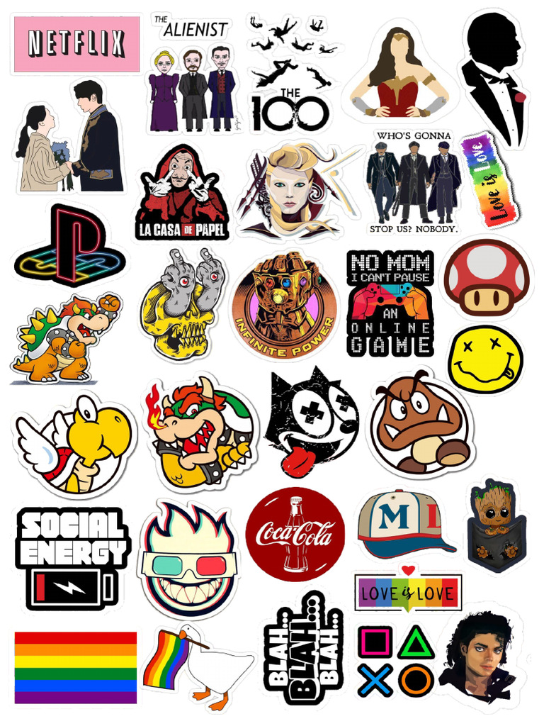 Stickers Variados | PDF