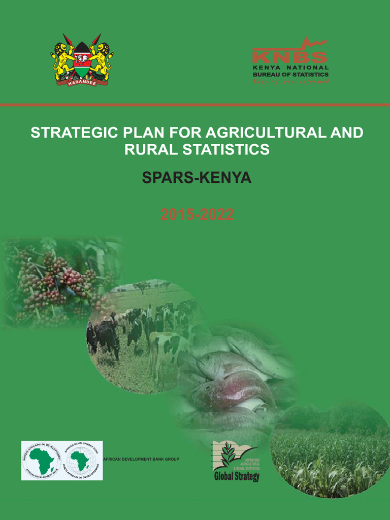 Spars-Kenya: Strategic Plan For Agricultural and Rural Statistics | PDF ...