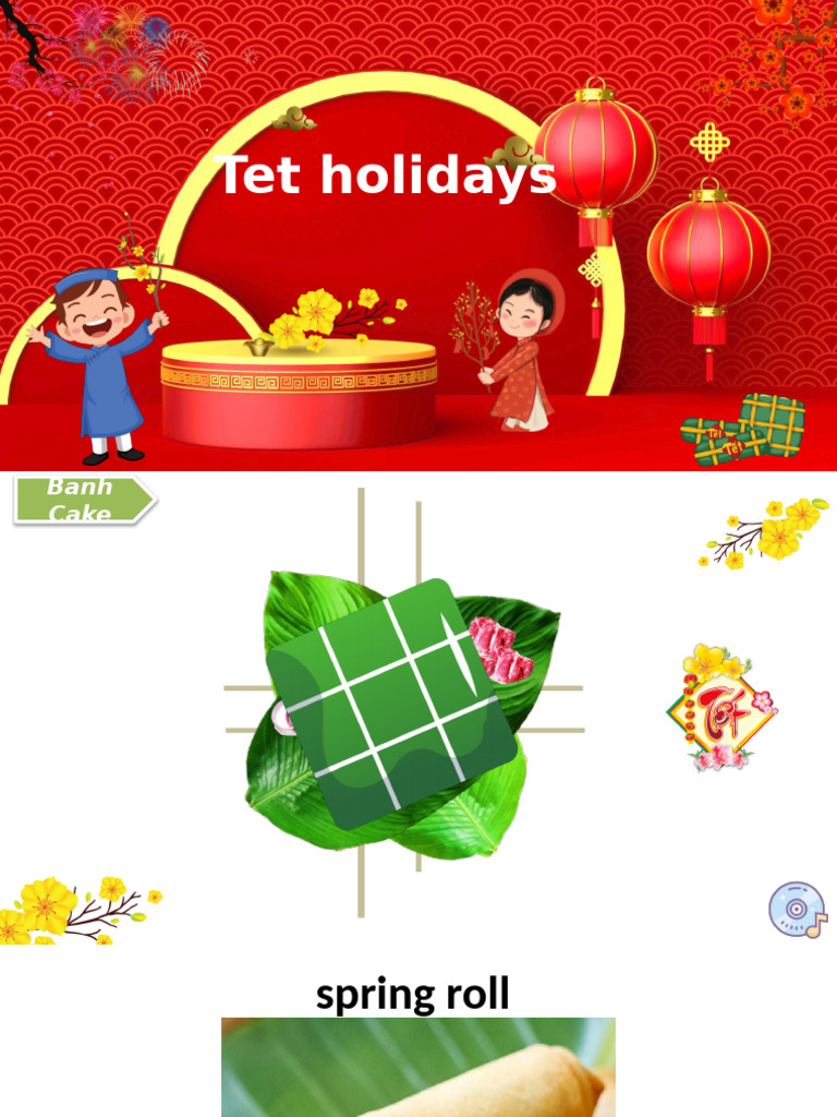 Tet Holiday Activities and Traditions | PDF | Secular Holidays ...