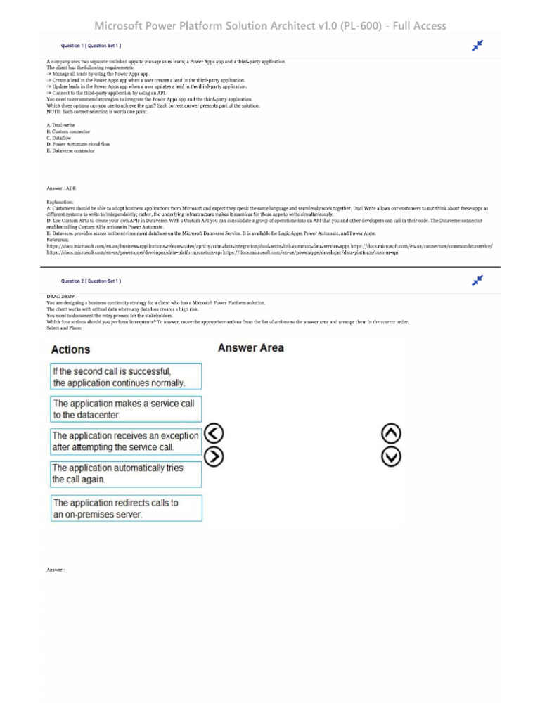 Exam PL-600 | PDF