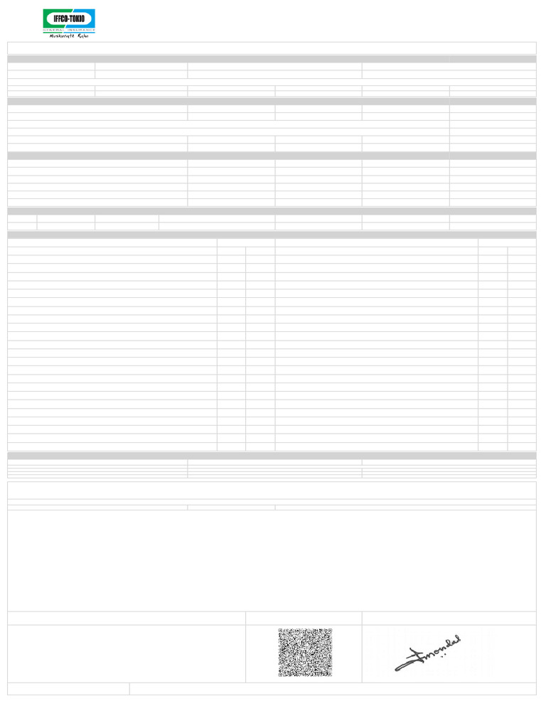 Toyota Insurance Renewal Certificate | PDF | Insurance | Deductible