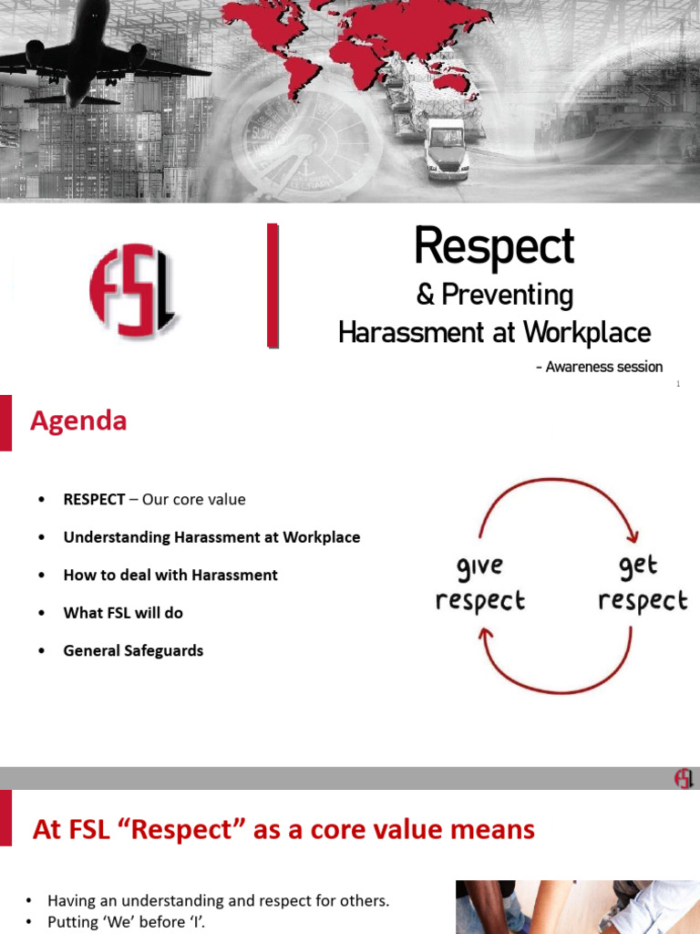 Workplace Harassment Awareness Guide | PDF | Sexual Harassment | Harassment