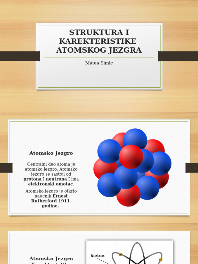 Atomsko Jezgro | PDF