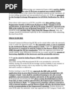 ECB 2 Form Submission Guidelines | PDF | Reserve Bank Of India | Loans