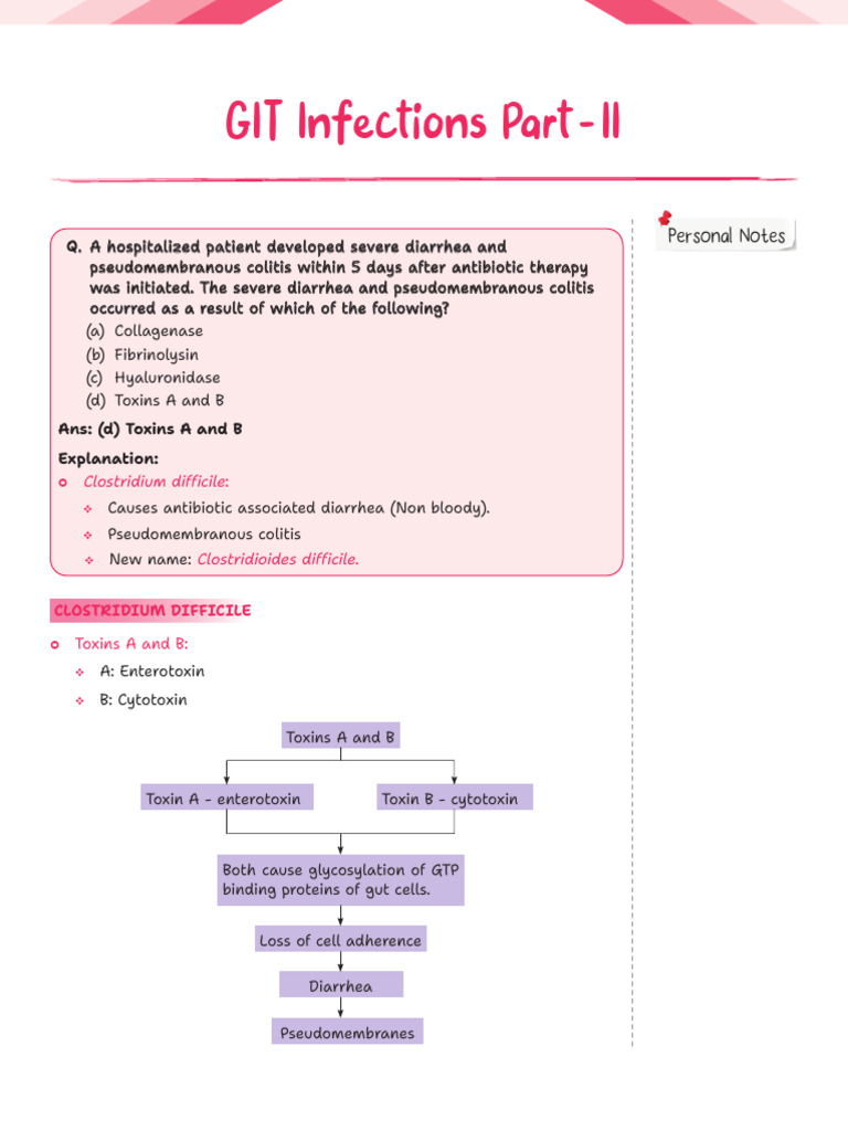 Clostridium Difficile Infections Overview | PDF | Escherichia Coli ...