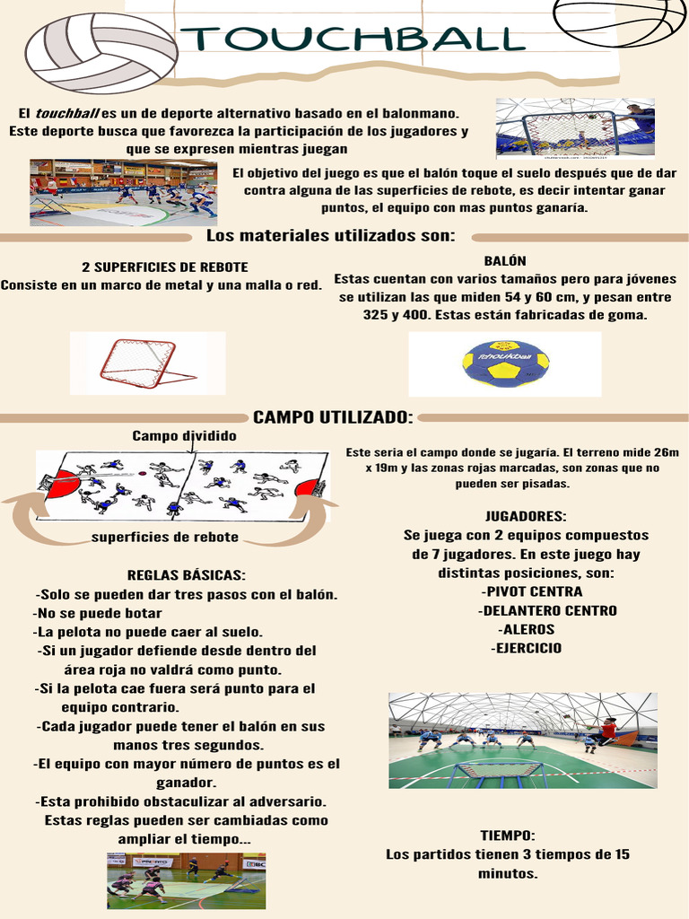 Touchball | PDF | Pelota | Equipo deportivo