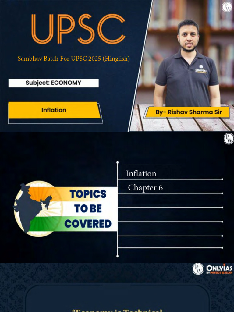 Inflation Full Chapter - UPSC Wallah Book - Chapter 6 - Class Notes ...