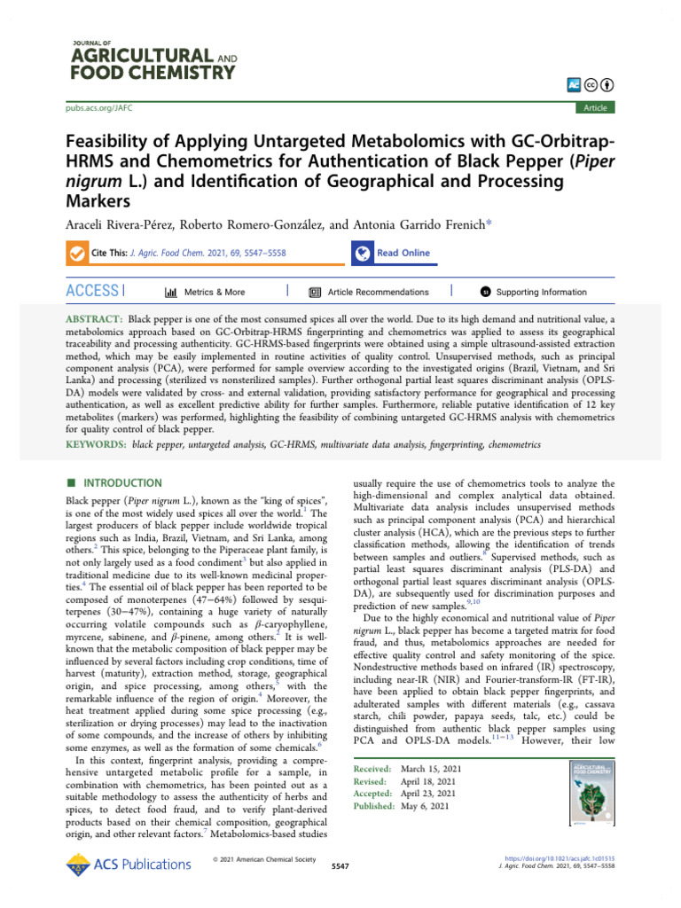 rivera-pérez-et-al-2021-feasibility-of-applying-untargeted-metabolomics-with-gc-orbitrap-hrms ...