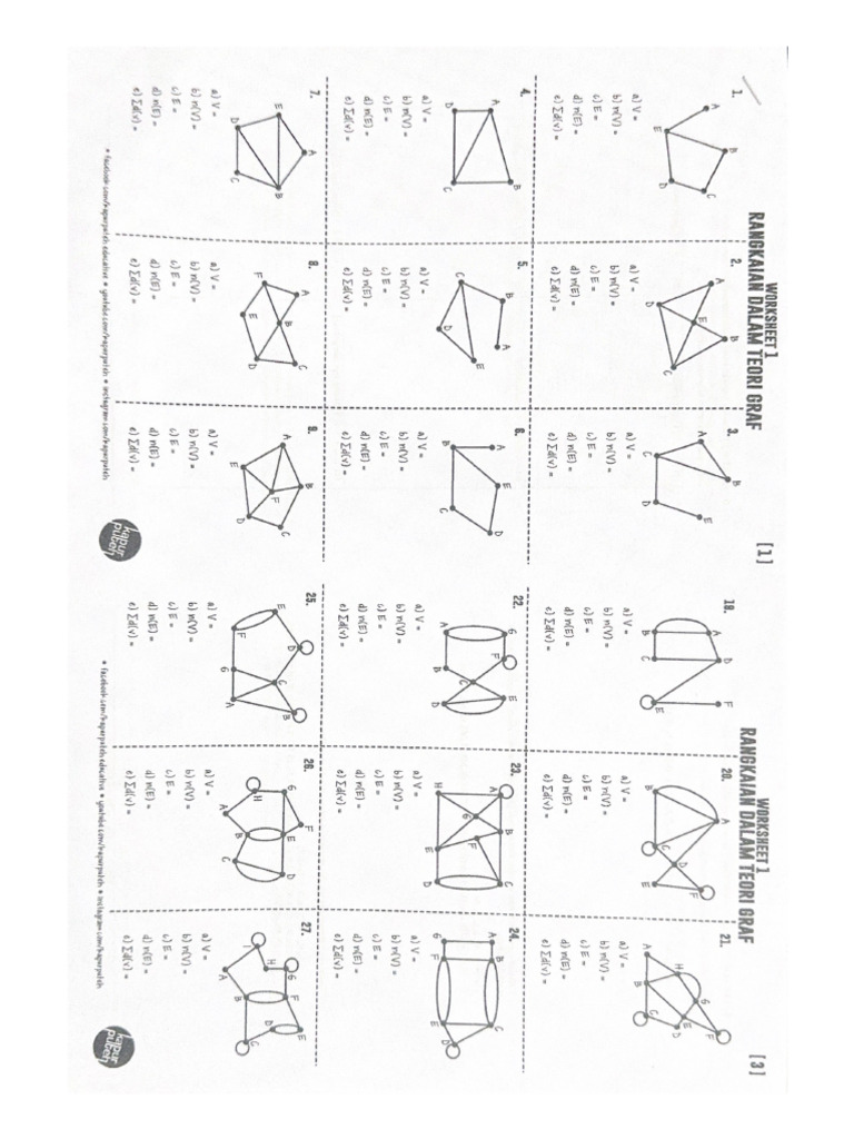 Rangkaian Dalam Teori Graf | PDF