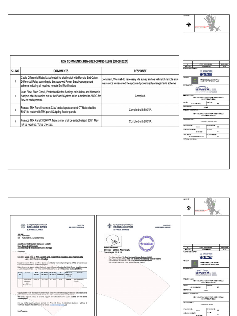 Approved LDN Stamped (9!3!2024) | PDF | Electrical Engineering ...