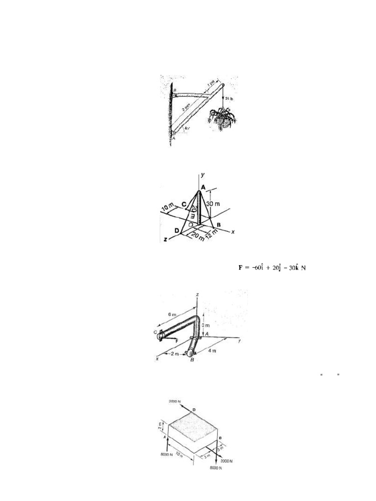 Taller Corte 2 - Estática | PDF