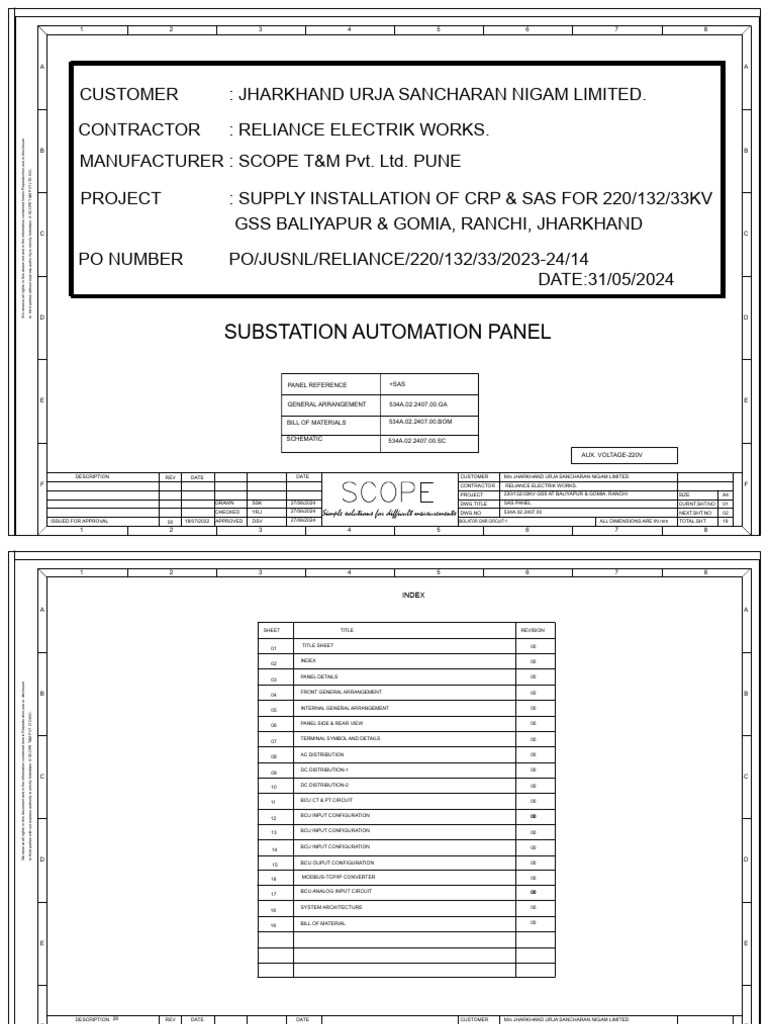 534a.02.2407.00 Sas Panel Rev00 | PDF | Alternating Current | Mains ...