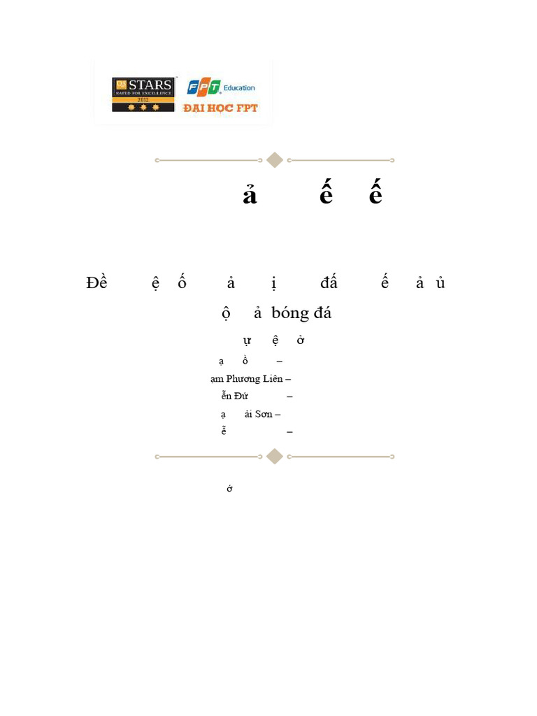 Báo cáo bản thiết kế môn DBI202 | PDF