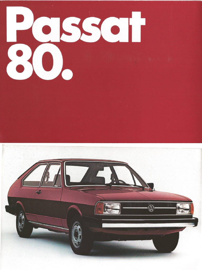 VW Passat 1980 BR | PDF