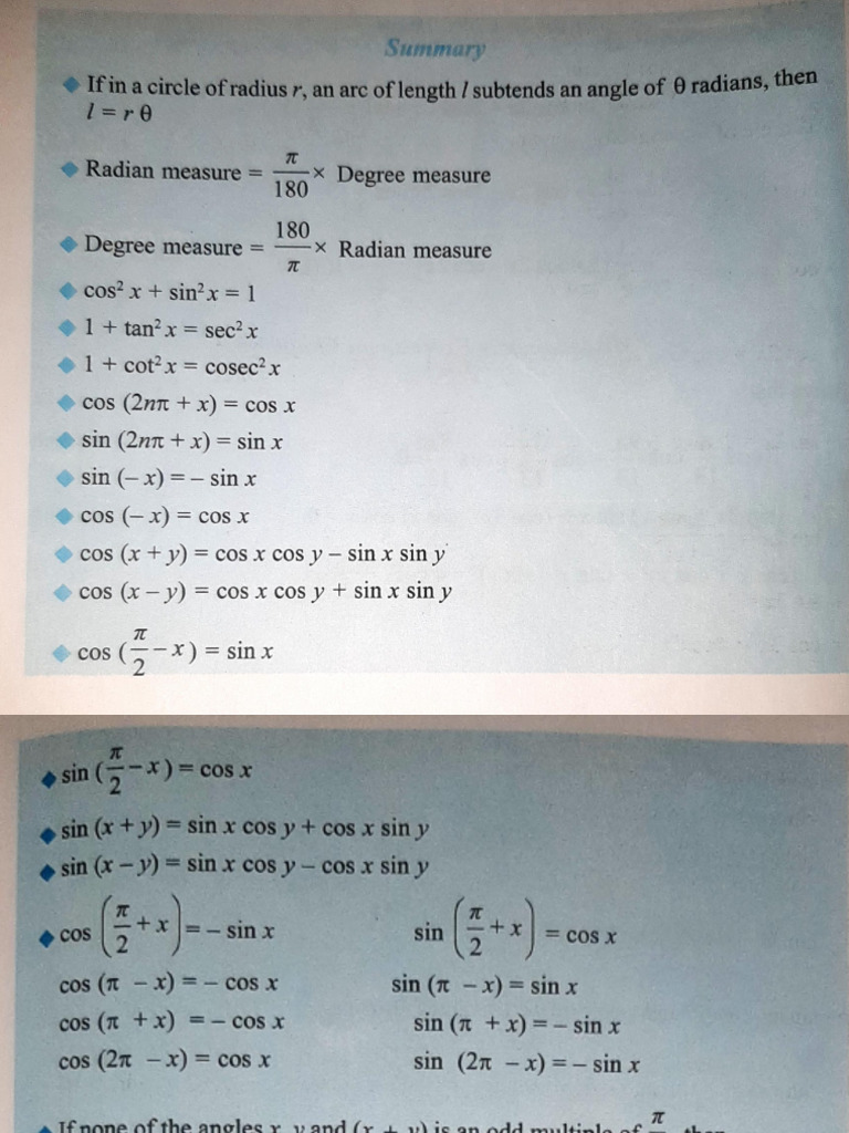 Maths Trigonometric Equations | PDF