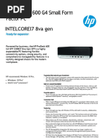 Quickspecs: HP Zbook Fury 15.6 Inch G8 Mobile Workstation PC | PDF | Solid State Drive | Windows 10